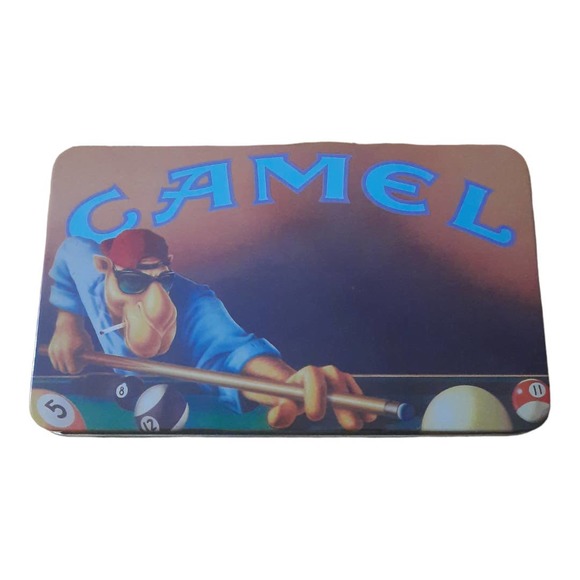 Camel | Accents | Camel Vintage 992 Joe Camel Pool Player Tin And ...